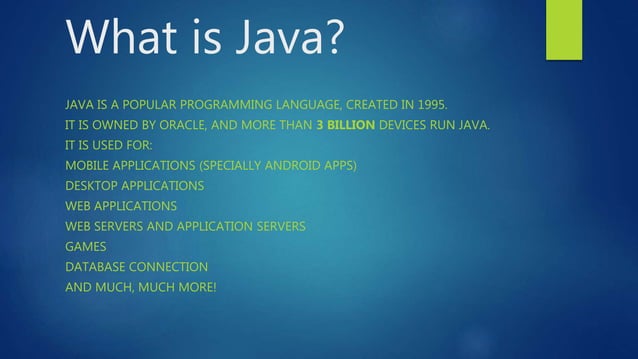 What is java?-Saurabh Upadhyay | PPT