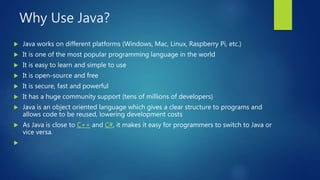 What is java?-Saurabh Upadhyay | PPT