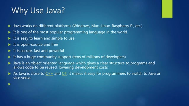 What is java?-Saurabh Upadhyay | PPT