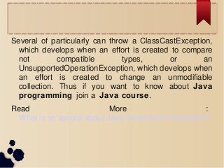 What is java collections?