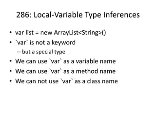 New thing in JDK10 even that scala-er should know | PPT