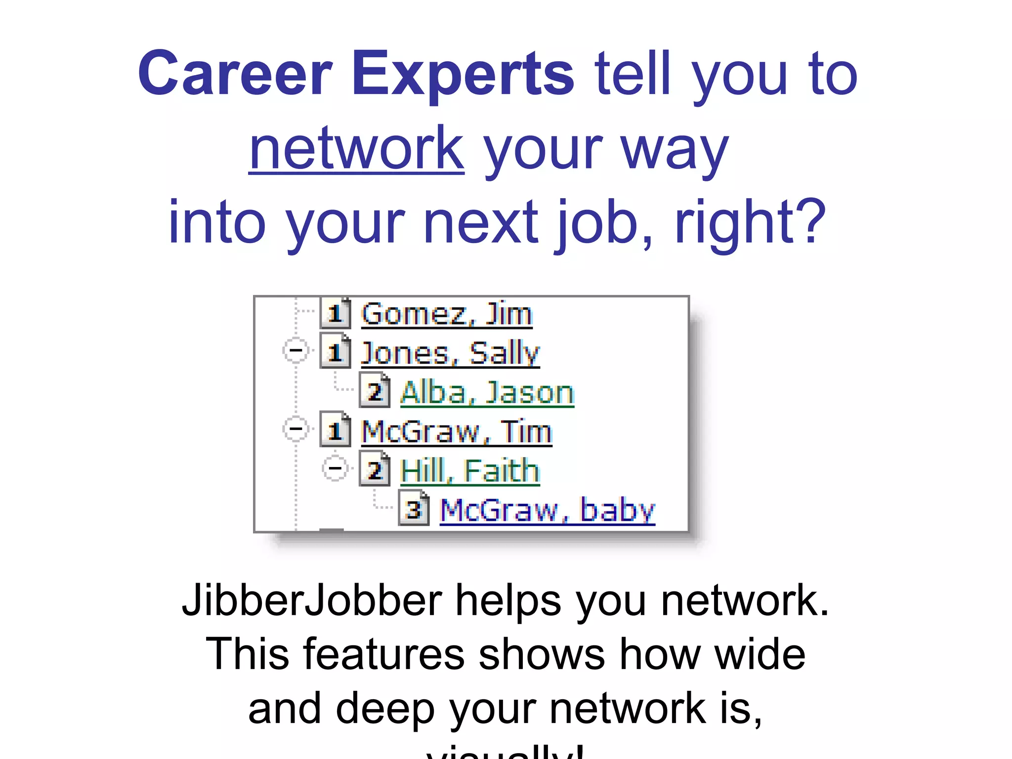 What is JibberJobber | PPT