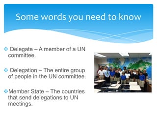 What is the JMUN? | PPTX