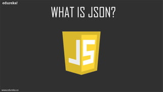 What is JSON? | JSON vs XML | Edureka | PPT