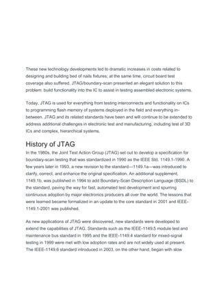 What is JTAG? | PDF