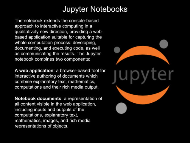 What is Jupyter Notebook? | PPTX