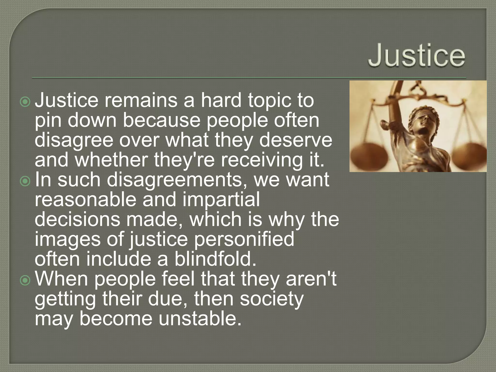 What is Justice | PPTX