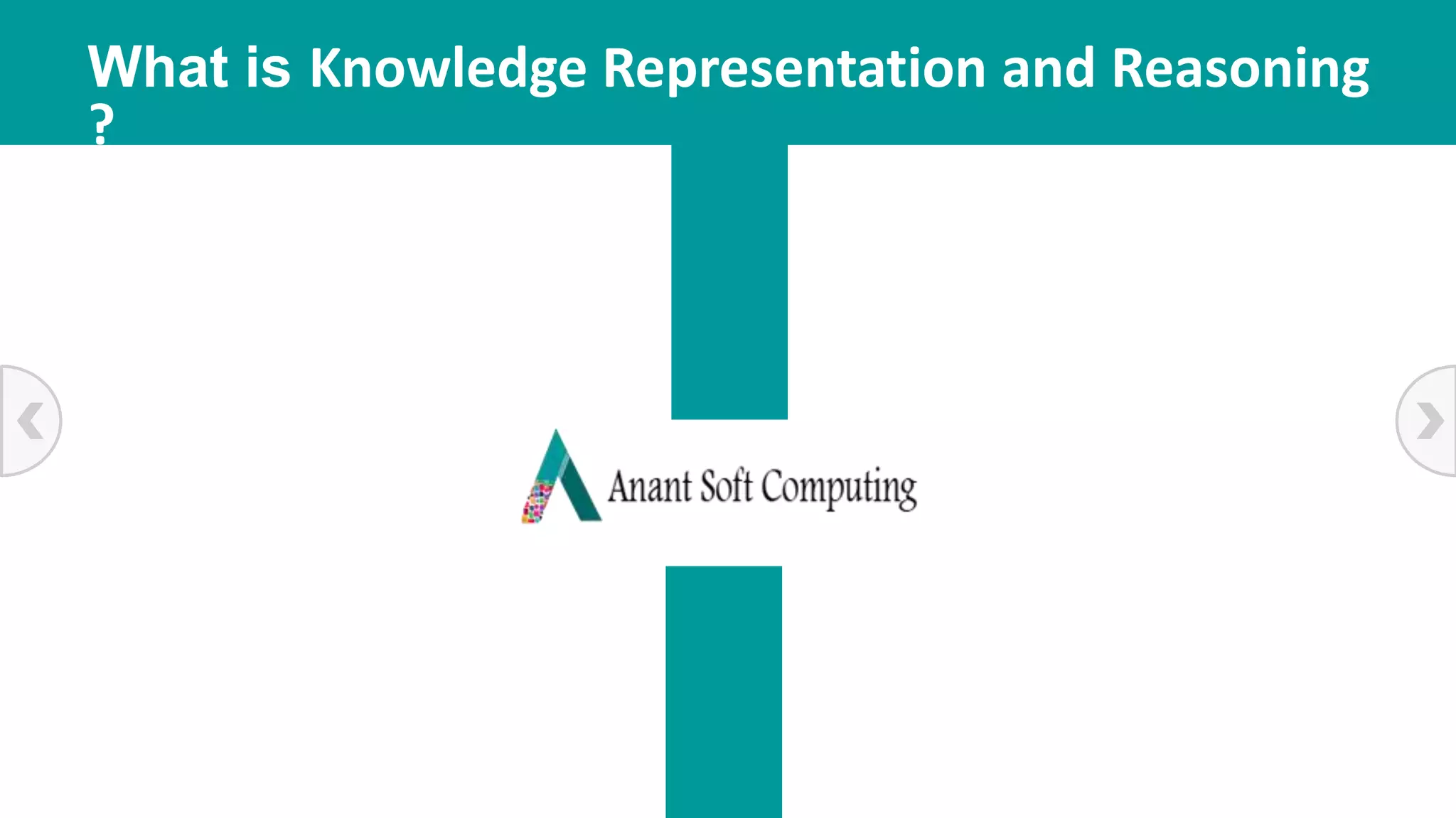 What is knowledge representation and reasoning ? | PPTX