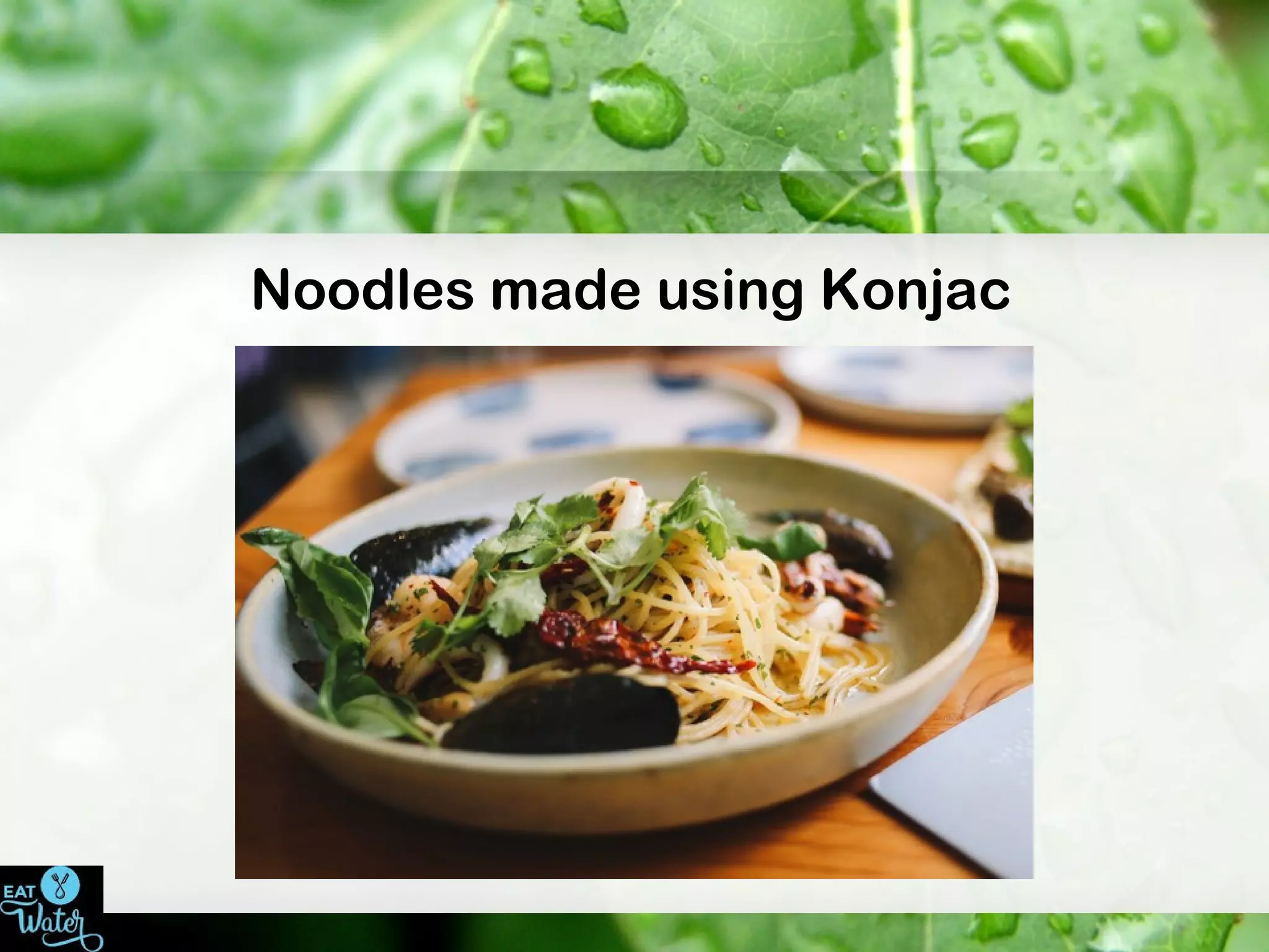 What is Konjac? | PPT