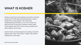 What Is Kosher? Diet, Food, and Rules | PDF