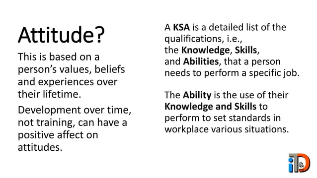 What is ksa | PPTX | Careers