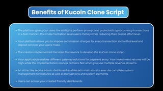 What is Kucoin Clone Script How does work | PPT