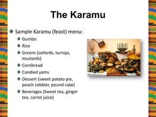Kwanzaa - A Celebration of Principles | PPTX