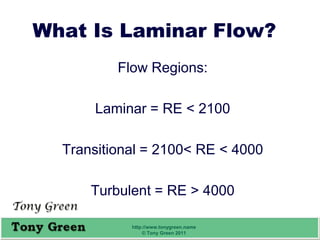 What is laminar flow updated for slideshare | PPTX