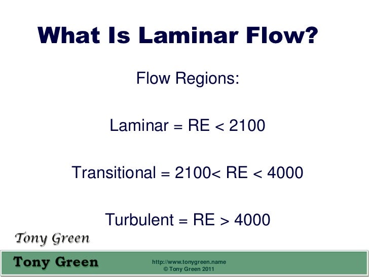 What is laminar flow updated for slideshare