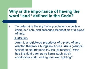 What is land | PPT