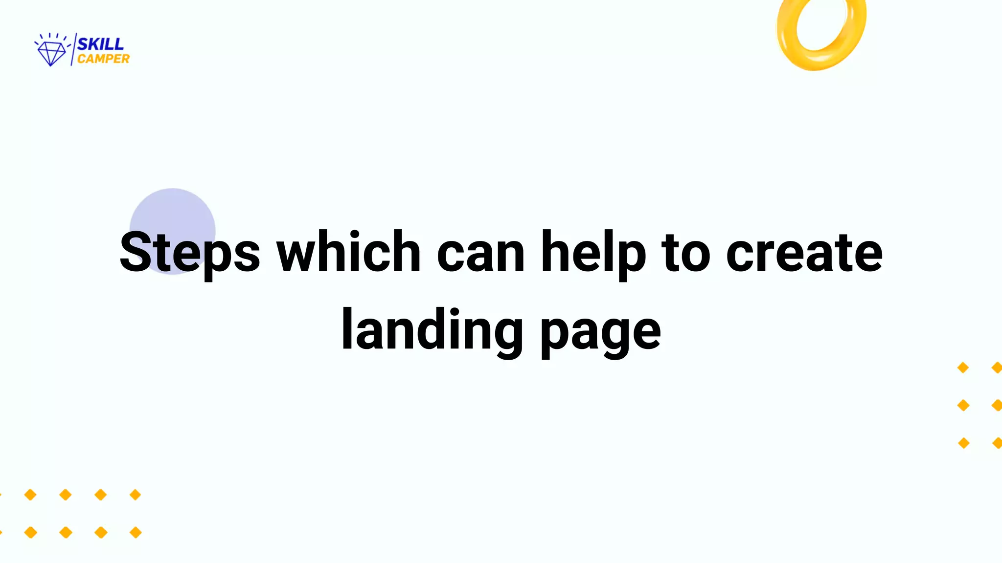 What is Landing page? | Digital Marketing | PDF