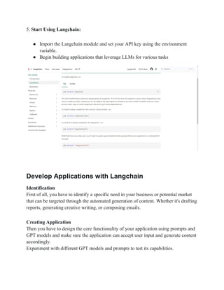 What is langchain | PDF