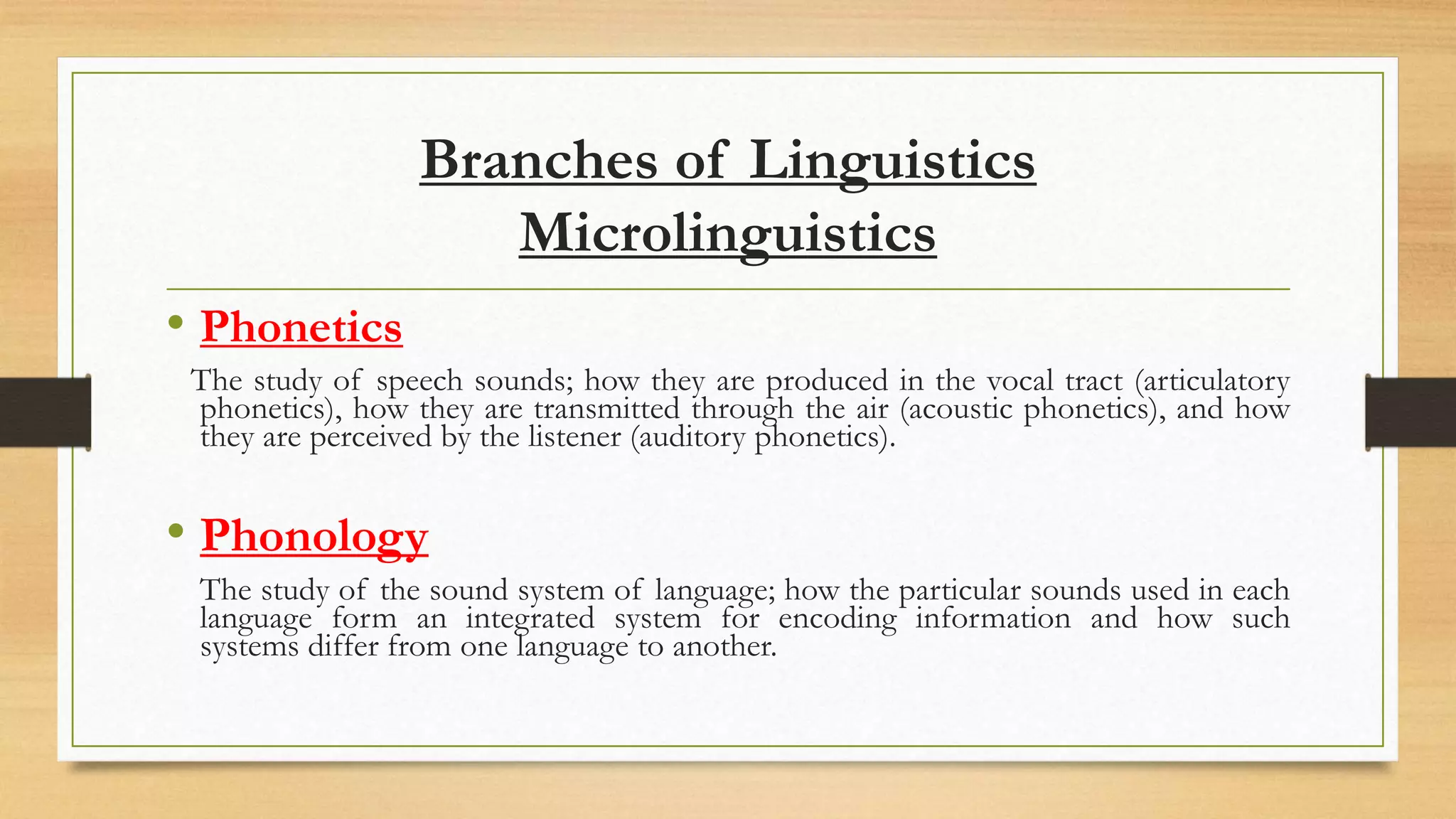 What is Language and Linguistics? | PPTX