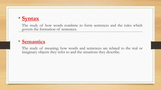 What is Language and Linguistics? | PPTX