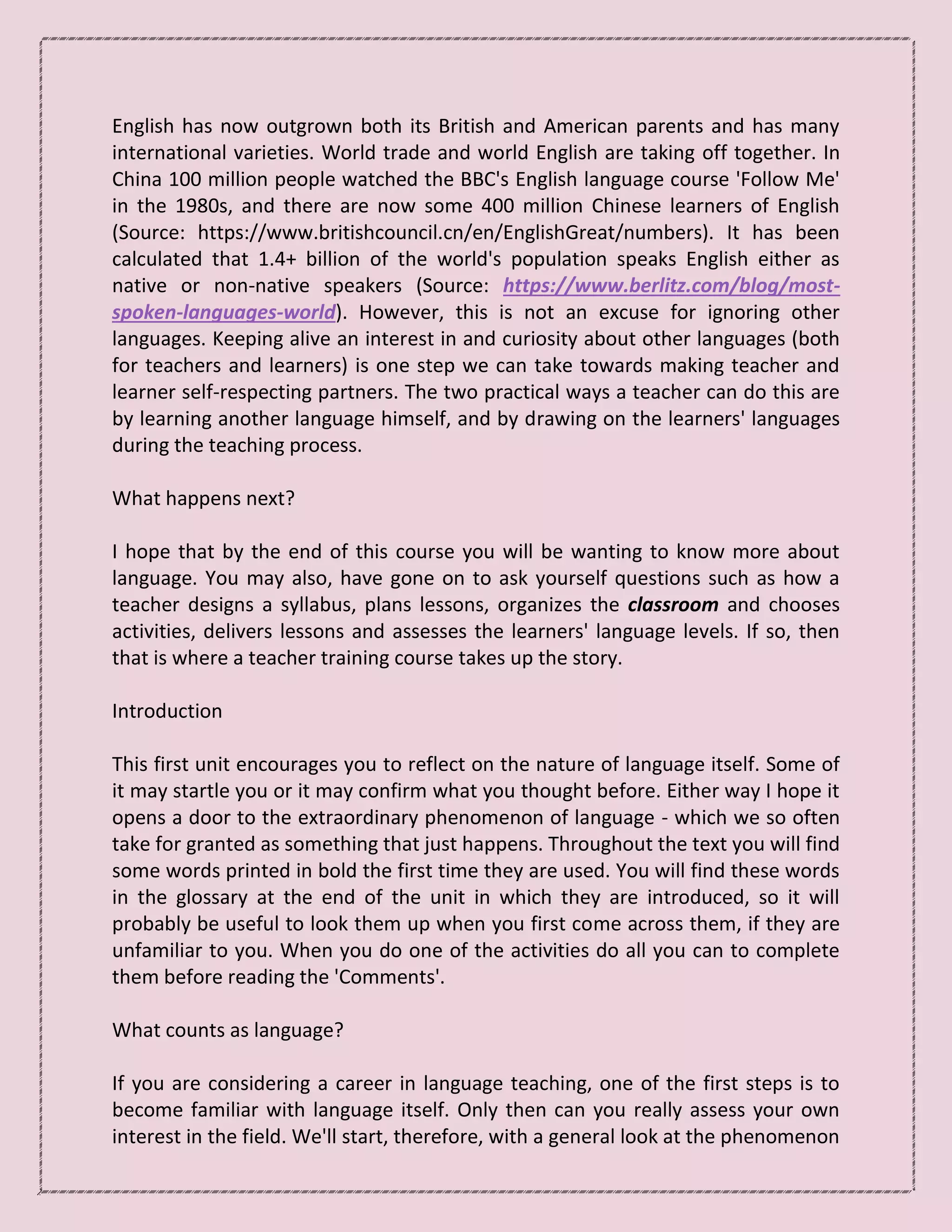 What Is Language And How Do We Learn It? | PDF