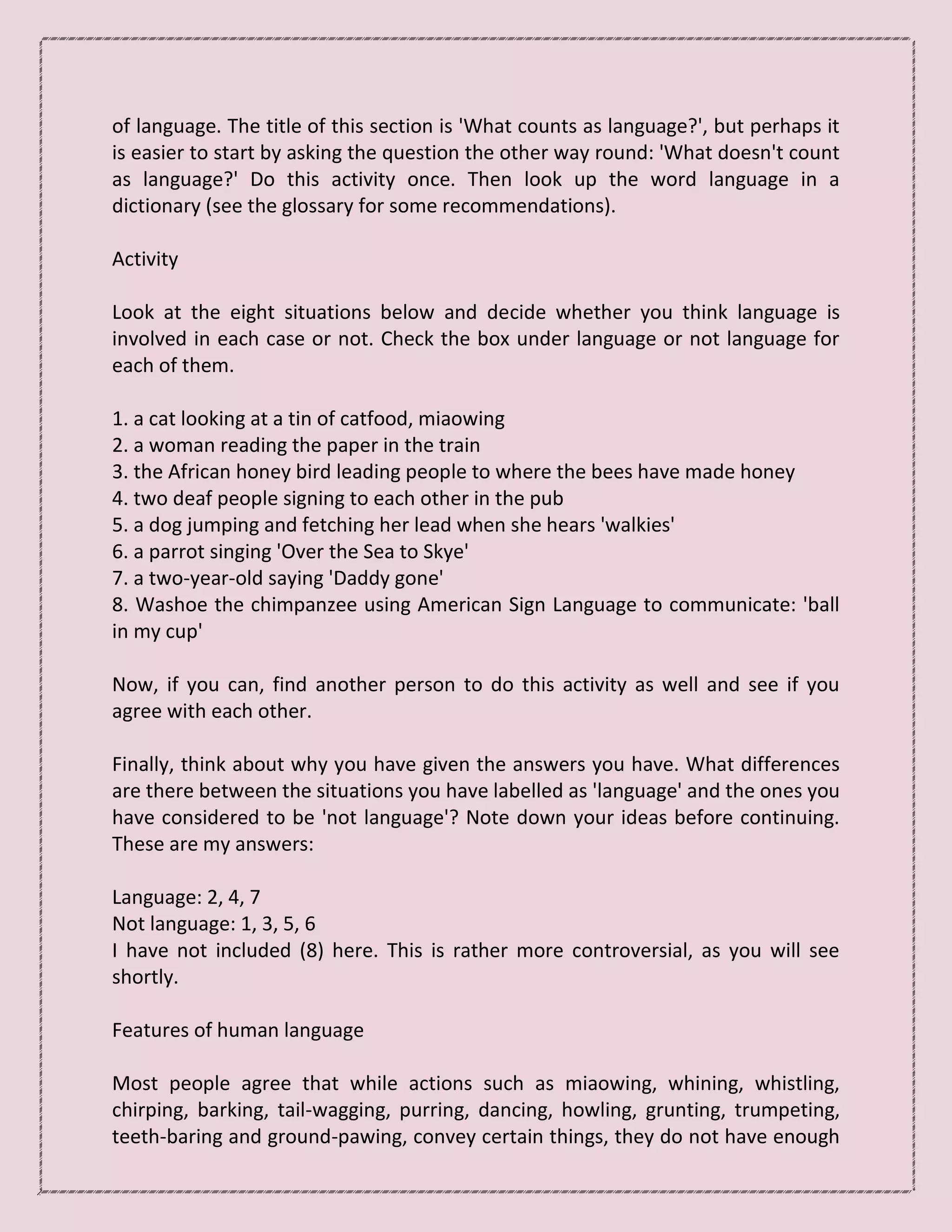 What Is Language And How Do We Learn It? | PDF