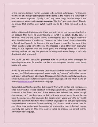 What Is Language And How Do We Learn It? | PDF