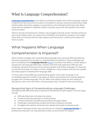 What Is Language Comprehension_.pdf...... | PDF