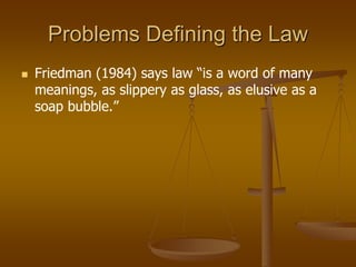 What is law | PPTX
