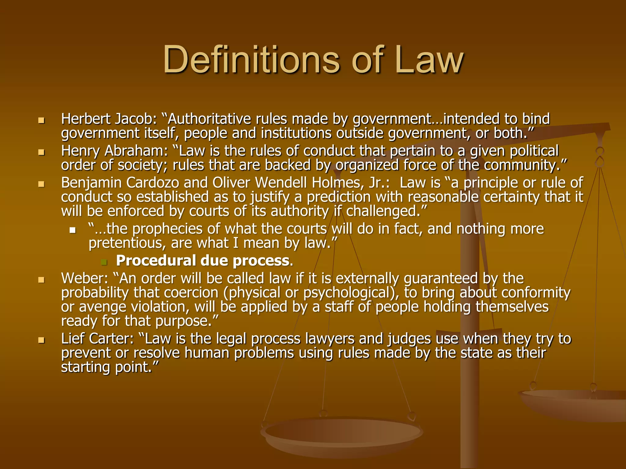 What is law | PPT