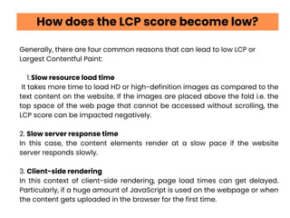 What Is LCP & Why Is It Important For Seo | PDF | Web Development ...