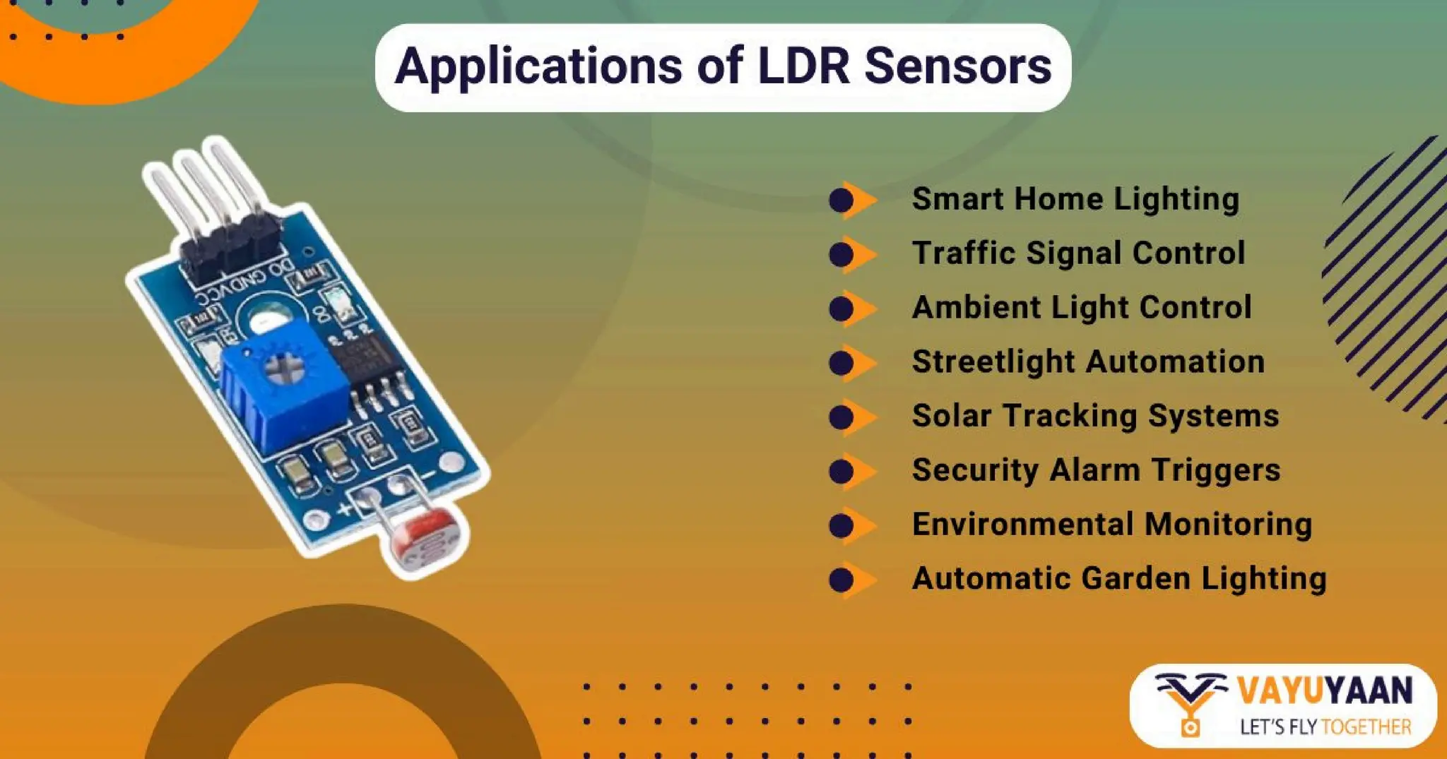 What is LDR Sensor - Its Types, Working and Application | PDF