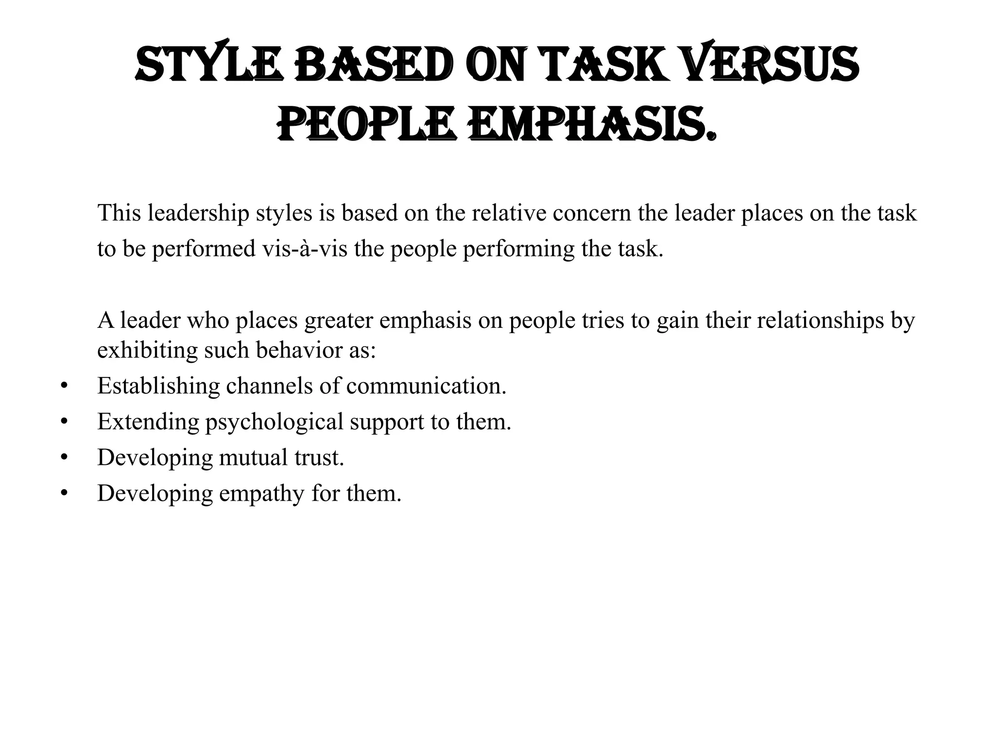 What is leadership | PPTX