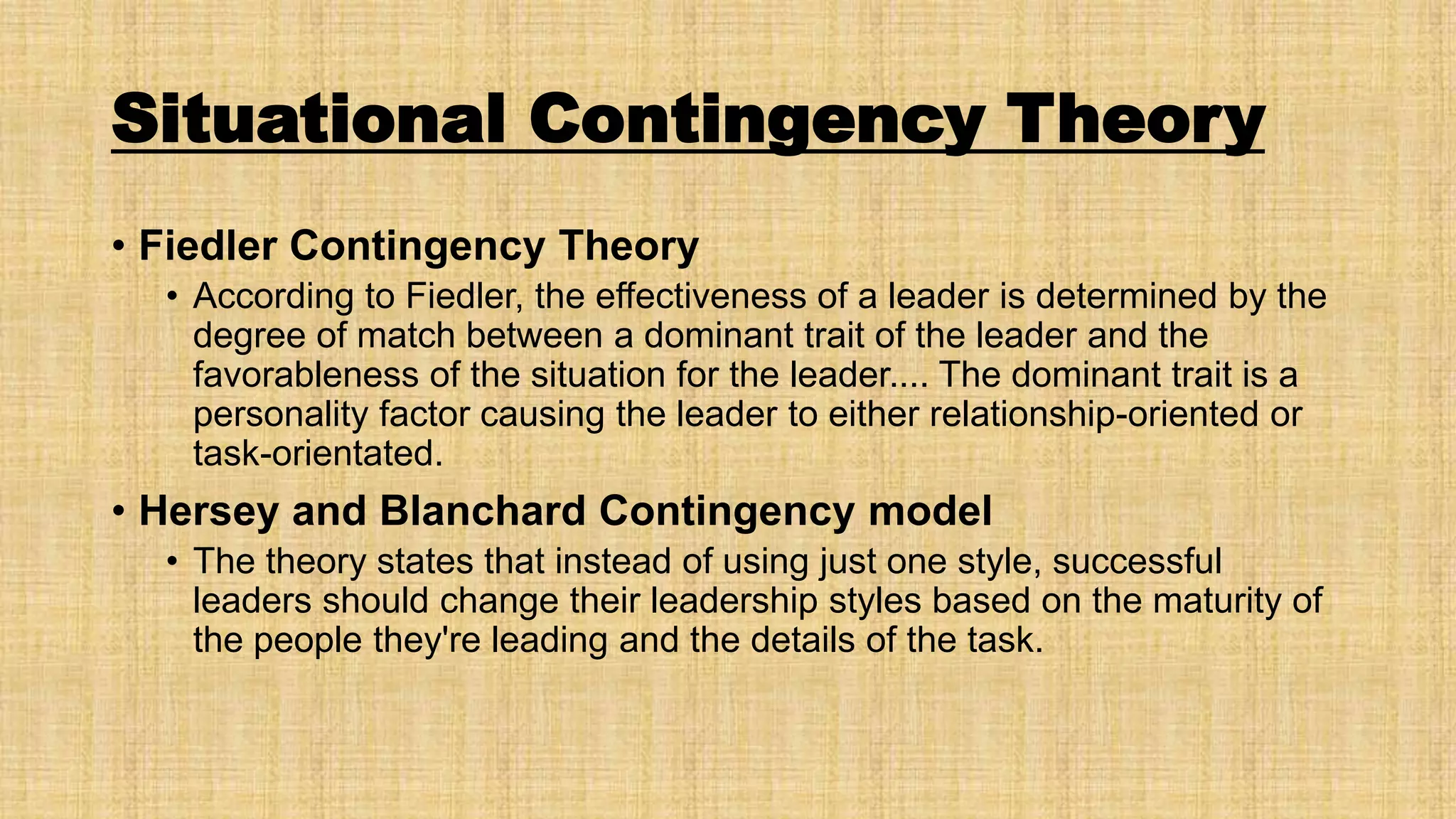 What is leadership? Presentation | PPTX