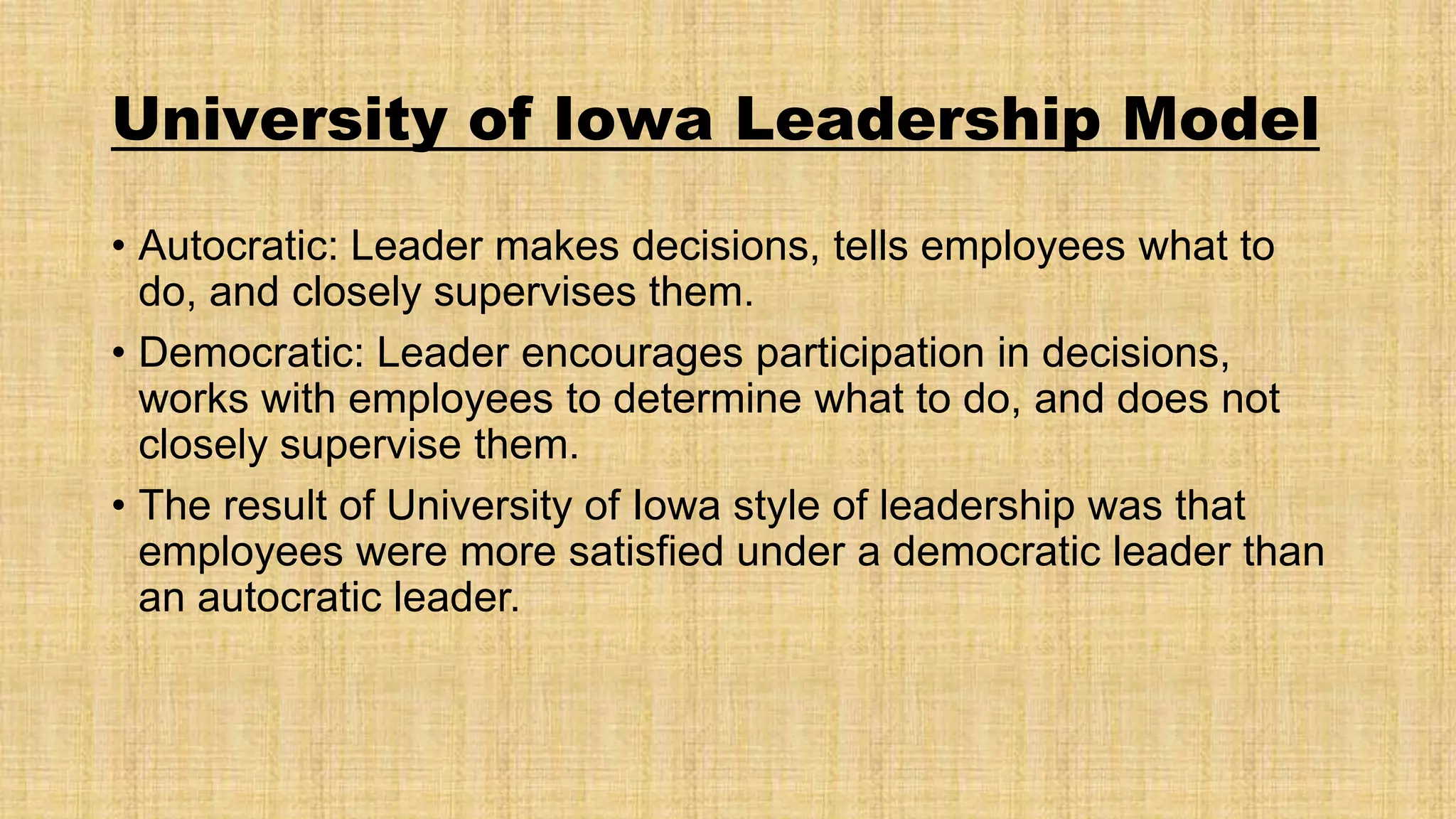 What is leadership? Presentation | PPTX