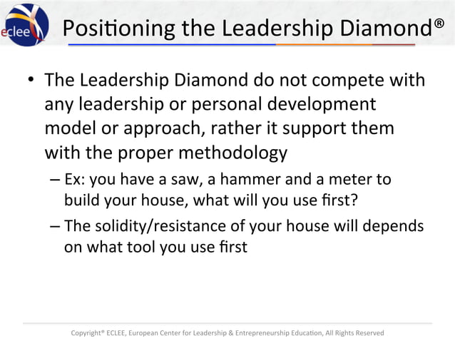 What is leadership diamond participants | PDF | Business | Business and ...