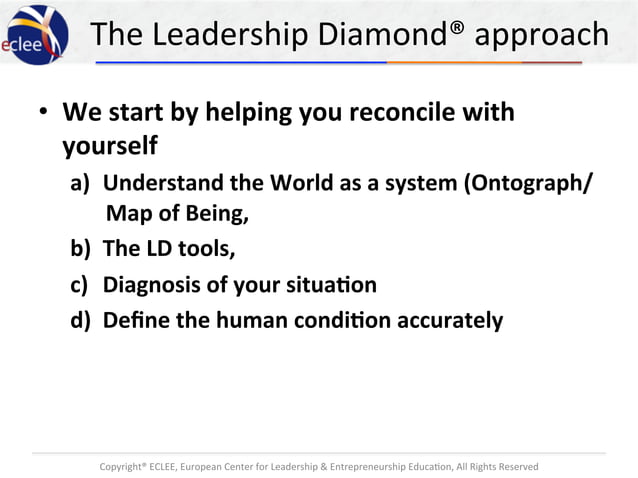 What is leadership diamond participants | PDF | Business | Business and ...