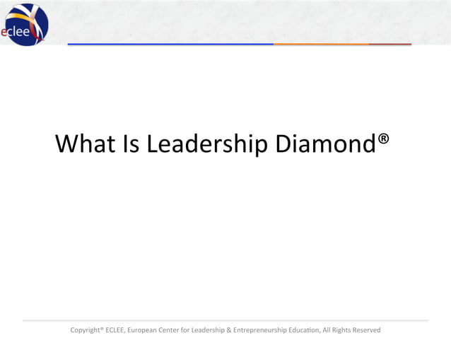 What is leadership diamond participants | PDF | Business | Business and ...
