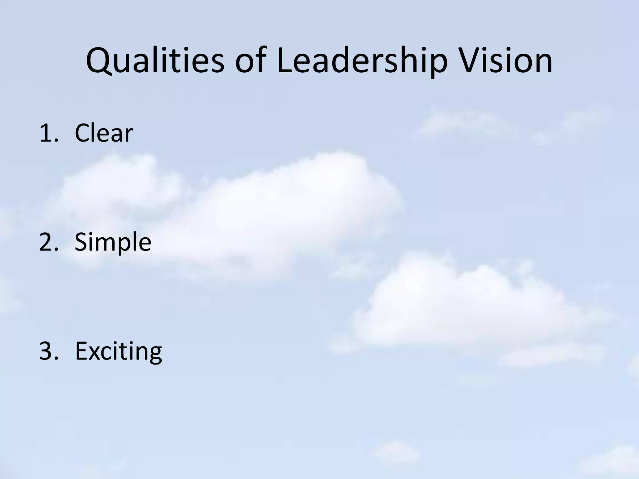 Leadership Vision | PPTX