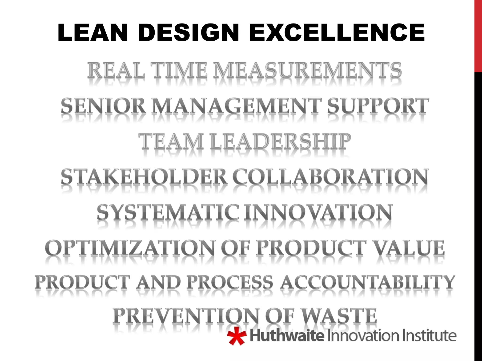 What is LEAN design? | PPT | Business | Business and Finance
