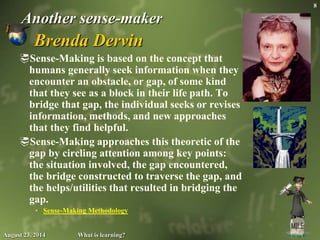 What is learning? | PPTX