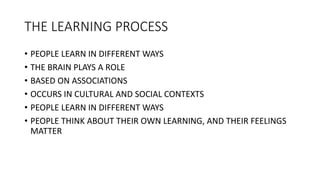 What is learning ? | PPTX