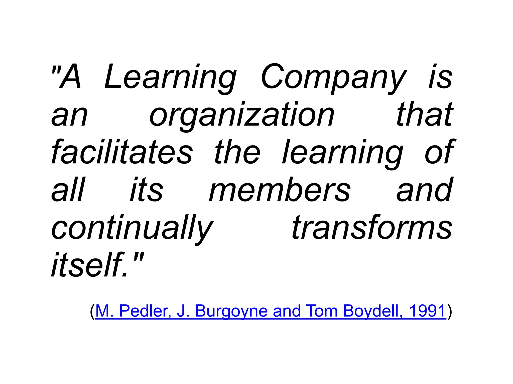 What is learning organization | PPTX
