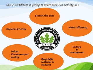 LEED certification in Bangladesh | PPTX
