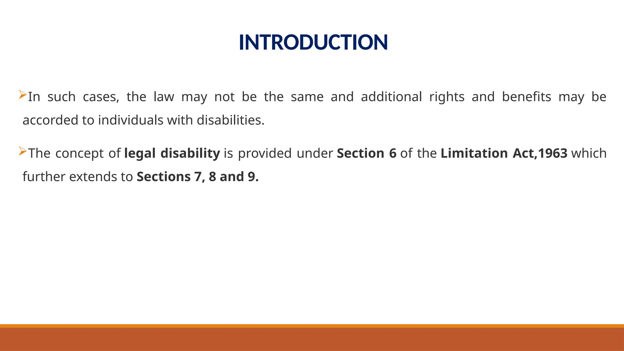 What is Legal disability under Limitation law.pptx