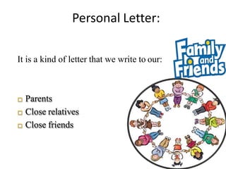 What is letter | PPTX