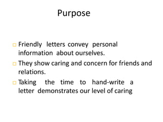 What is letter | PPTX