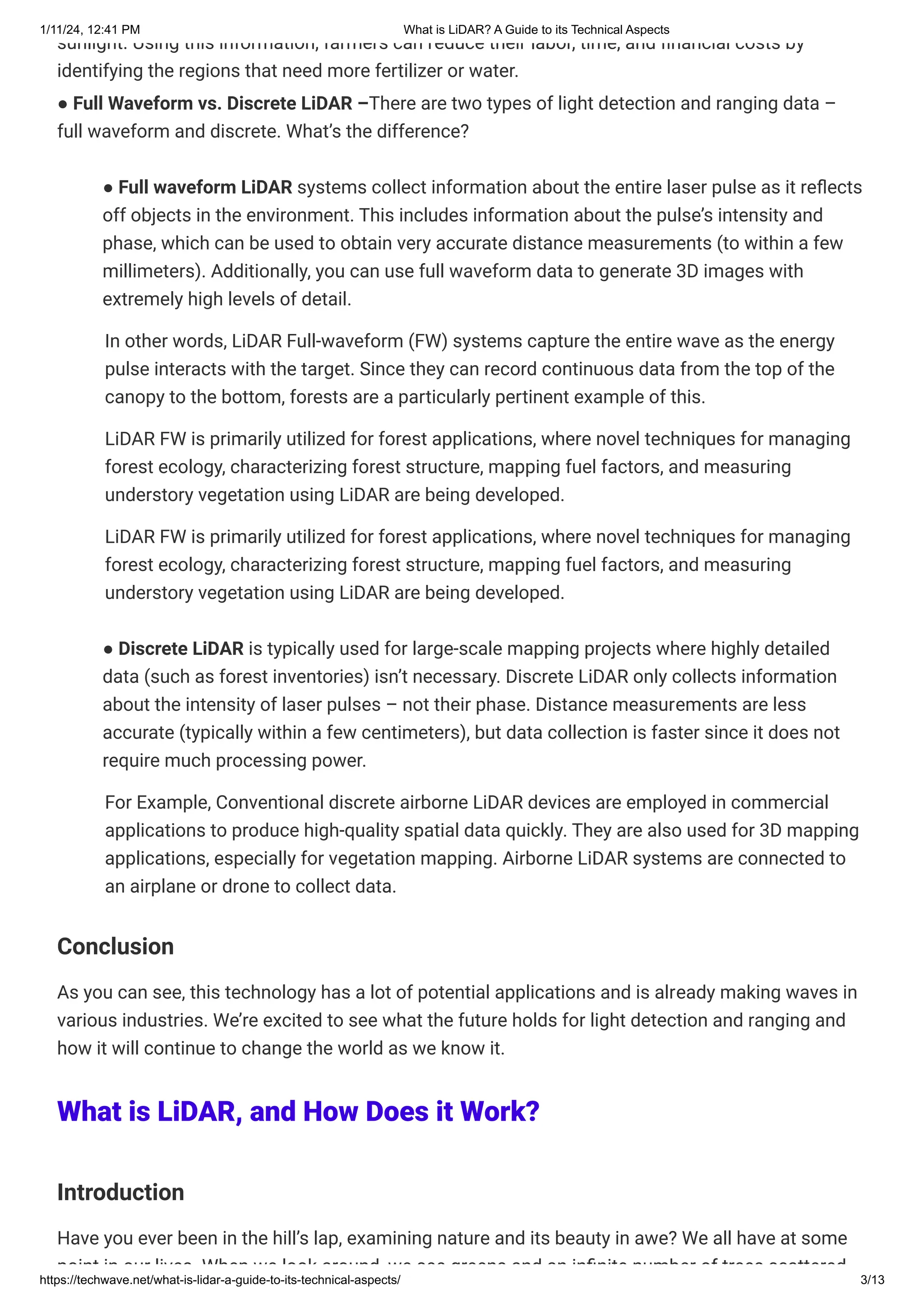 What is LiDAR_ A Guide to its Technical Aspects.pdf
