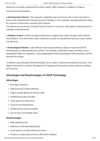 What is LiDAR_ A Guide to its Technical Aspects.pdf