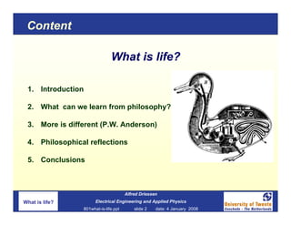 What is life | PDF